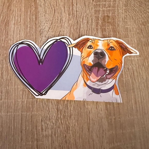 Other | Dog Love Sticker | Poshmark
